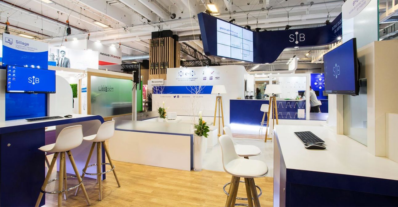 Architecture de stand - Live & co
