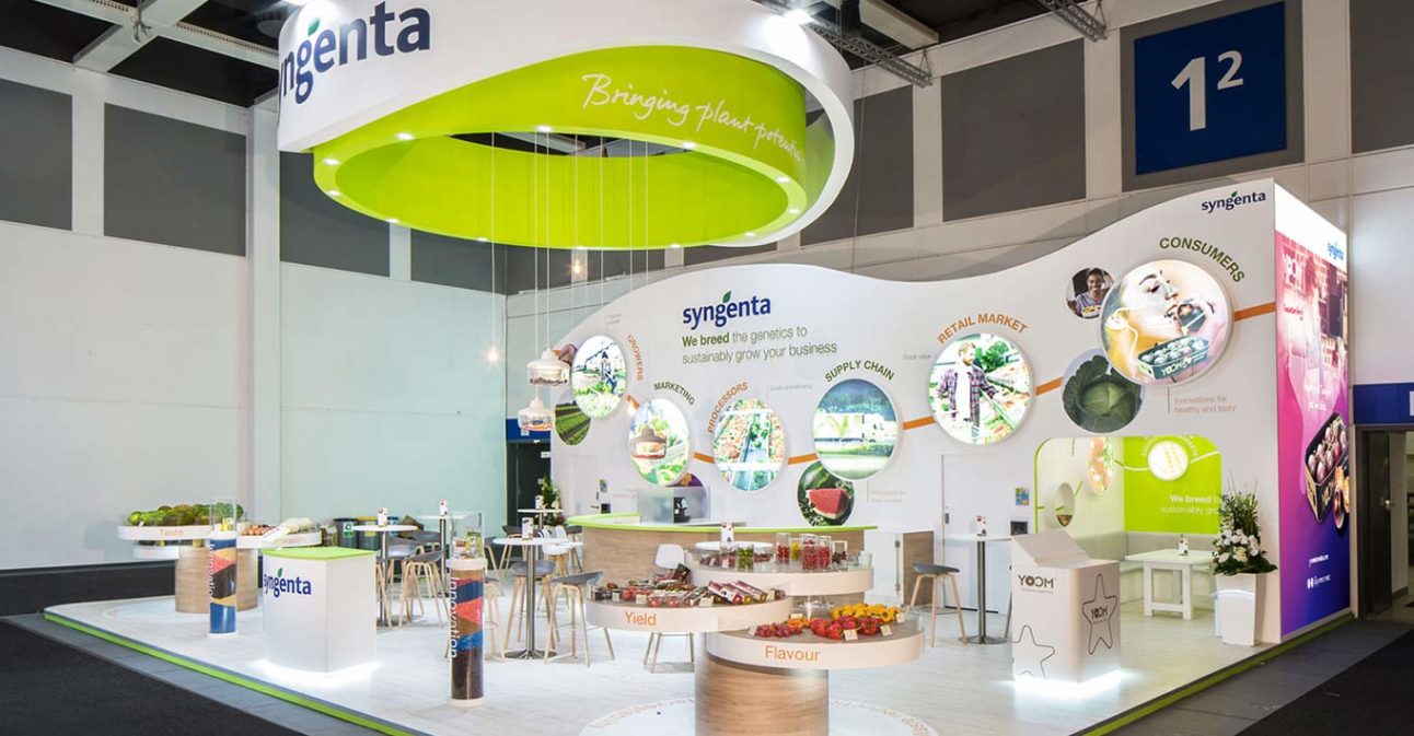 Animation digitale pour stand - Live & co