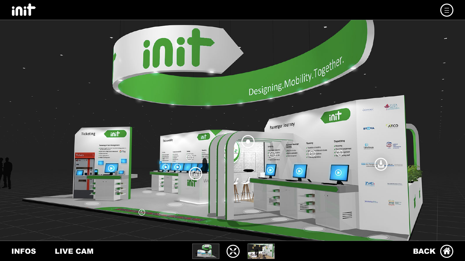 Portfolio - Live & co - Design de stand